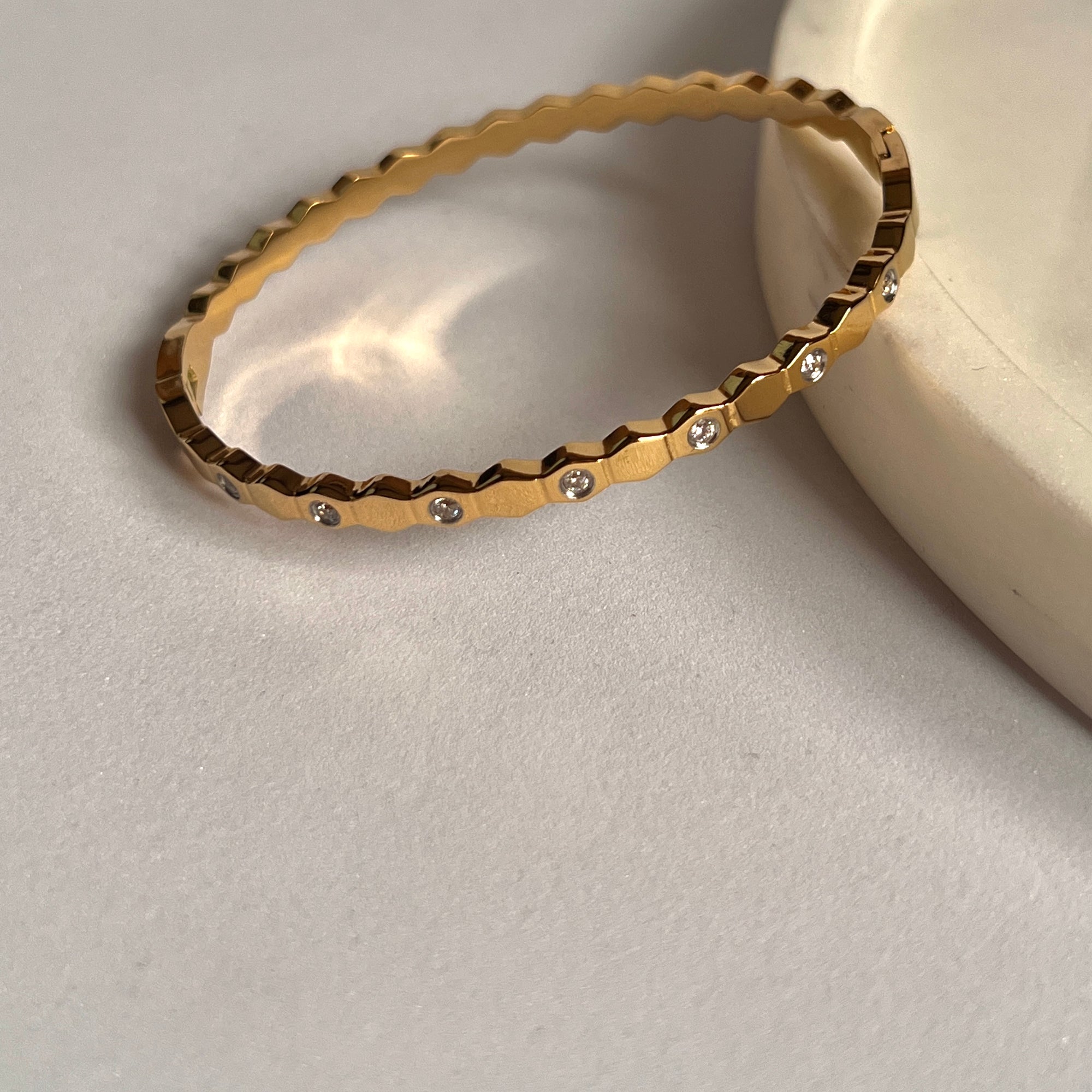 Heather Diamond Studded Bracelet