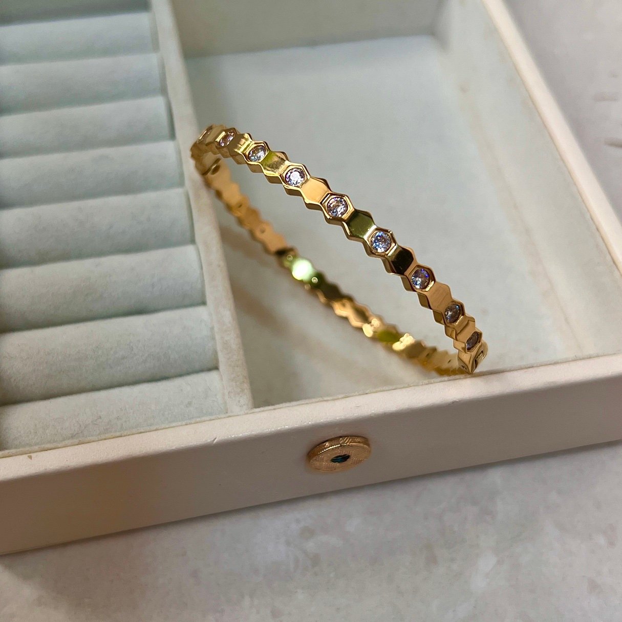 Heather Diamond Studded Bracelet